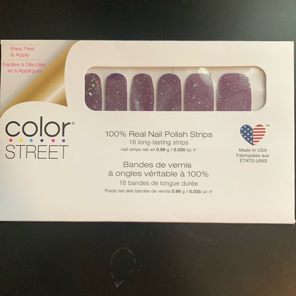 Color Street | Makeup | Bordeaux Glitz Color Street | Poshmark